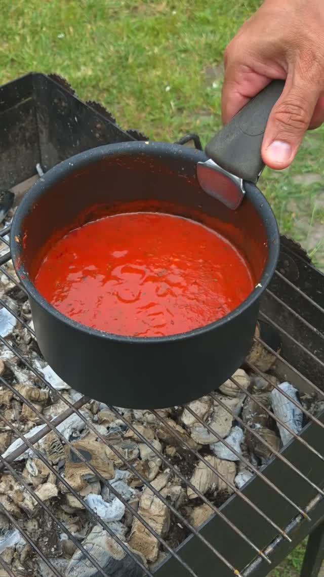 Вкусный кетчуп на мангале