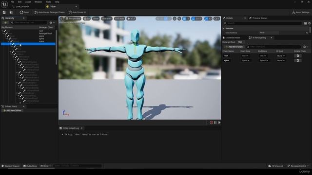 Глава 3 Анимация персонажей и ретаргетинг