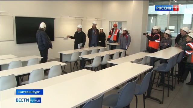 Строительство второй очереди кампуса УрФУ пересекло экватор, март 2025 г.