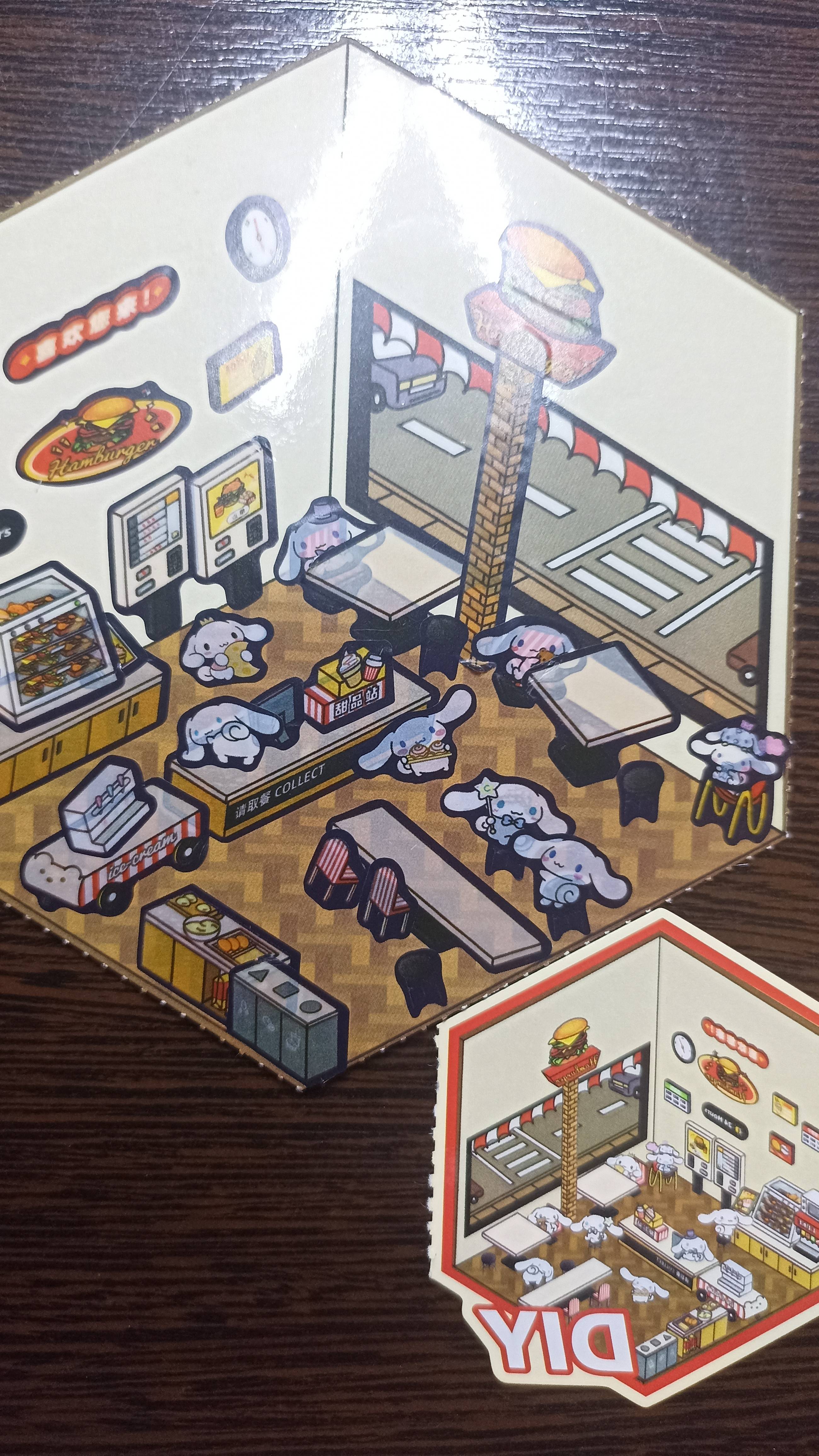 Пробую румбокс наклейки