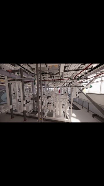 BIM-модель котельной в Revit: как это выглядит