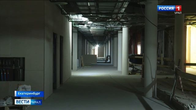 Строительство второй очереди кампуса УрФУ вышло на новый этап, декабрь 2024 г.