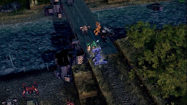 Front Mission 1st Remake_015{O.C.U}_Миссия 11 - Форсирование реки Мэил