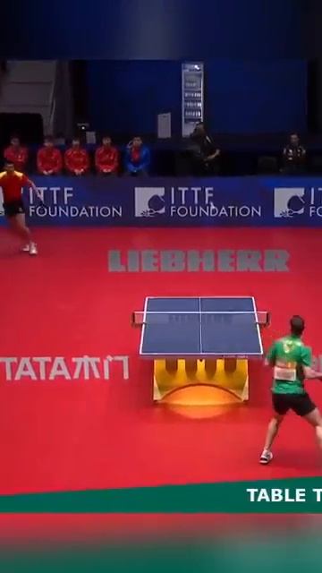 Удивительно красивый настольный теннис 🤗