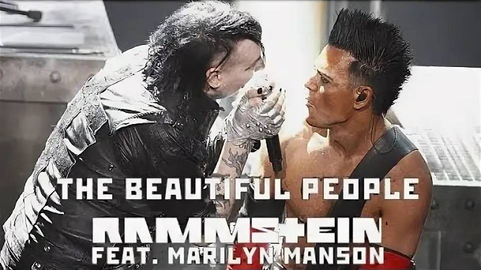 Rammstein & Marilyn Manson - Beautiful People - live @ Echo (2012)