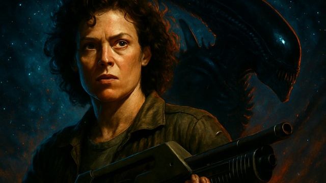 Эллен Рипли (Ellen Ripley). По мотивам вселенной "Чужих". Песня на заказ
