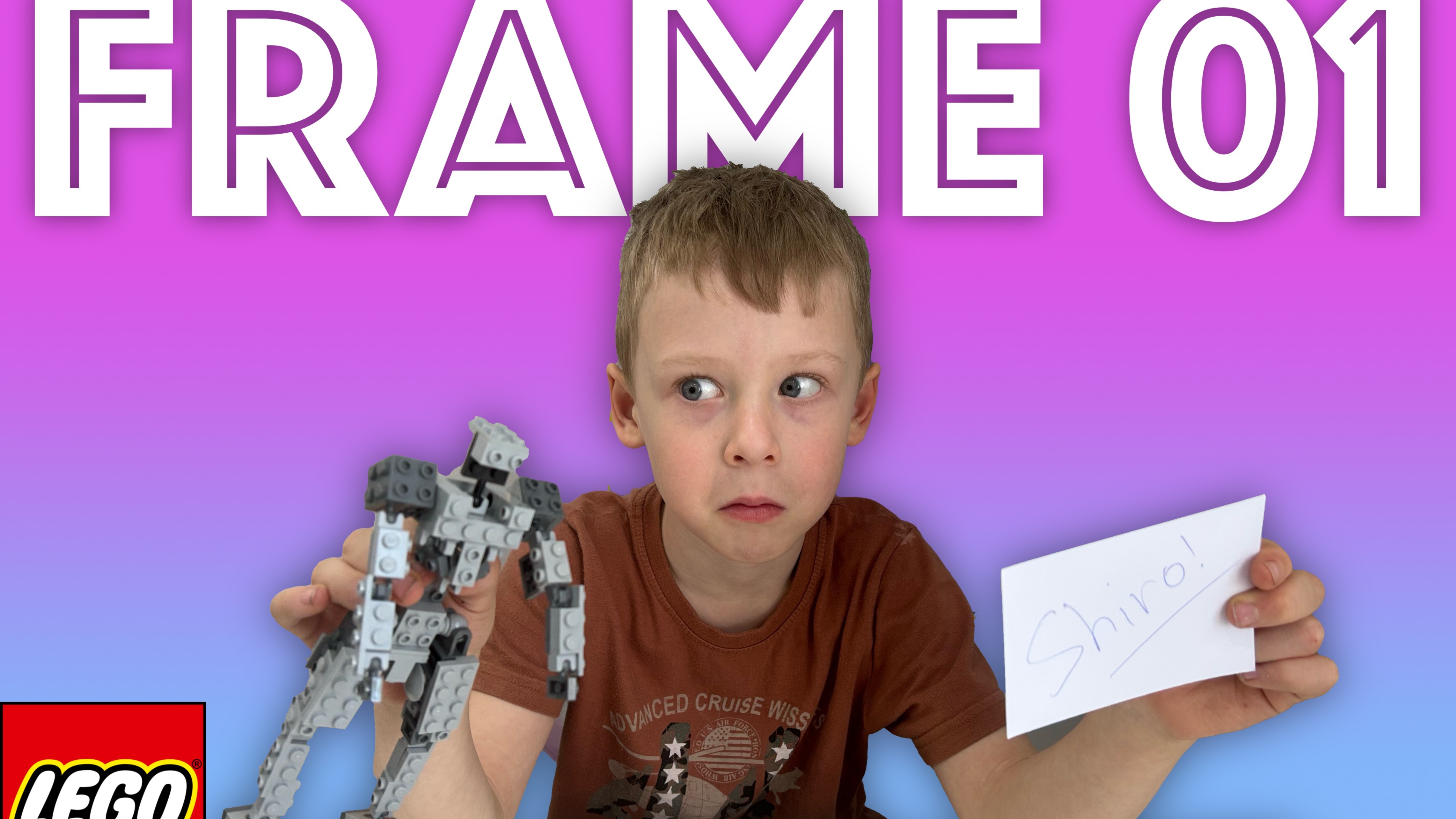 ✅  LEGO Мех FRAME 01 от блогера Shiro - честный обзор и распаковка робота конструктора лего от Широ