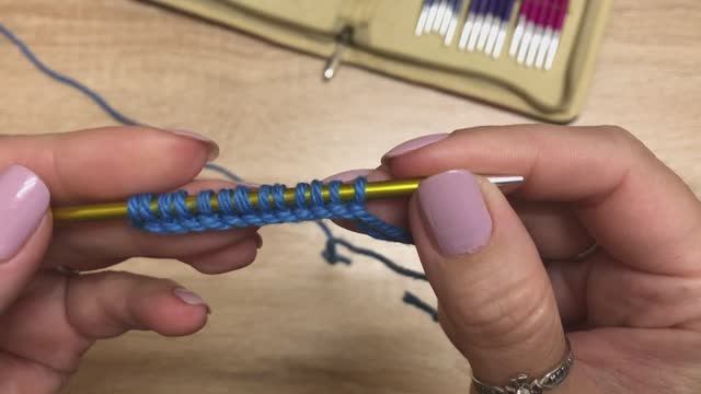 ОБРАТНЫЙ НАБОР ПЕТЕЛЬ ДЛЯ ШАПОЧКИ С ОТВОРОТОМ