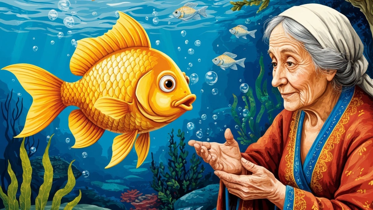 "Сказка о рыбаке и рыбке" А.С. Пушкин #сказки #аудиокнига #аудиокнига #сказка #детям