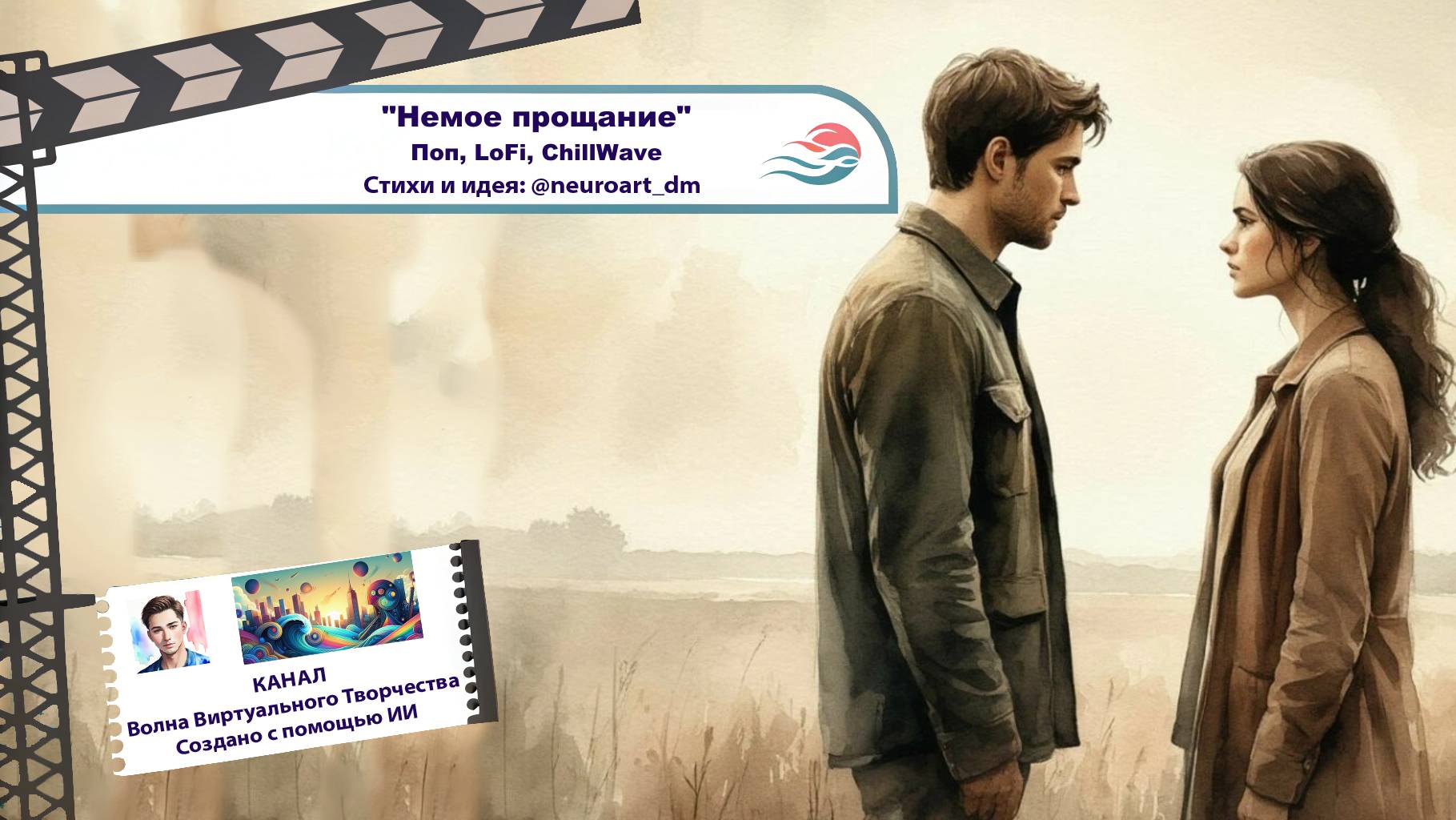 «Немое прощание» — Грустная баллада о расставании 💔 (Lo-Fi, Chillwave, для души)
