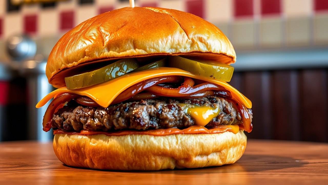Сочный секрет Оклахомы: Бургер, где Лук — главный герой!