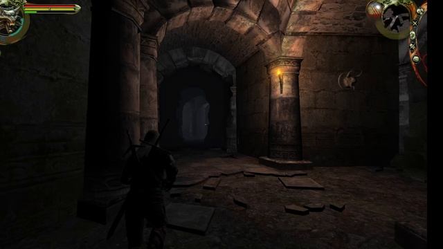 Ведьмак 1. 76 серия. Ведьмак Сражается с Демоном Дьяболо.