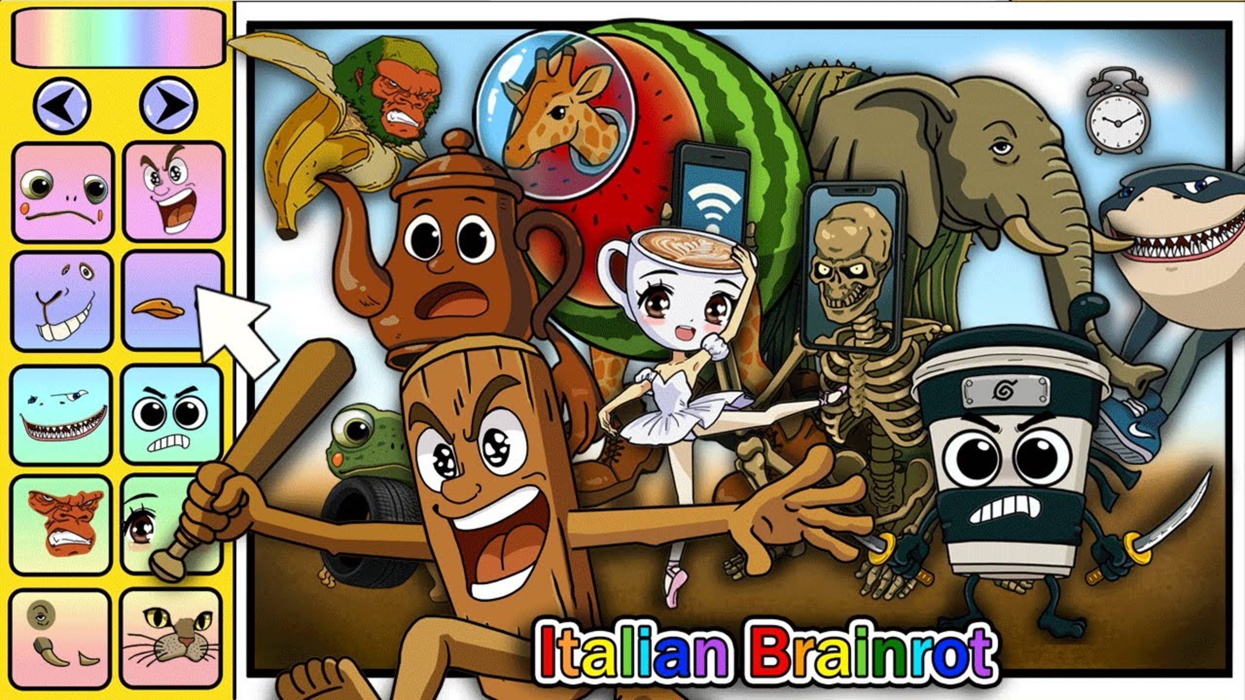 ИТАЛЬЯНСКИЕ МЕМЫ VS СПРУНКИ - ИГРОВОЙ АВТОМАТ| Sprunki 2025