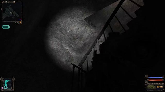 STALKER Тень Чернобыля Локация х16 лабаратория-темная далина бой с военными