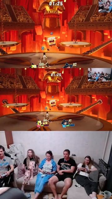 Восстала из мертвых 🍀 Турнир Nickelodeon All-Star Brawl 2 🍀 #Last_Student #nickelodeon