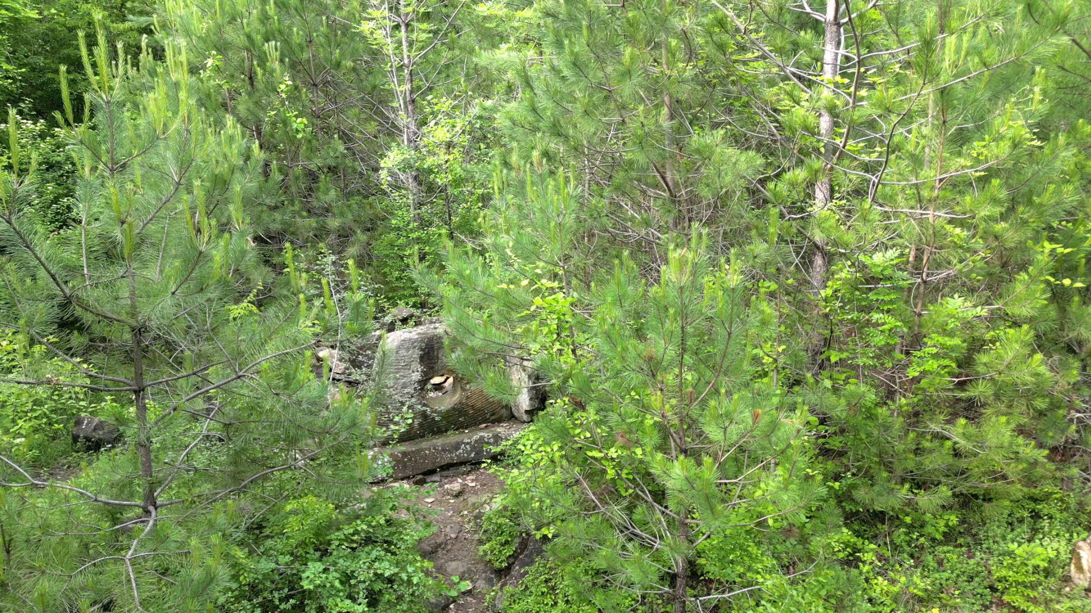 АЭРО 15 - Дополнение к Видео 98 - "Полосатый" дольмен