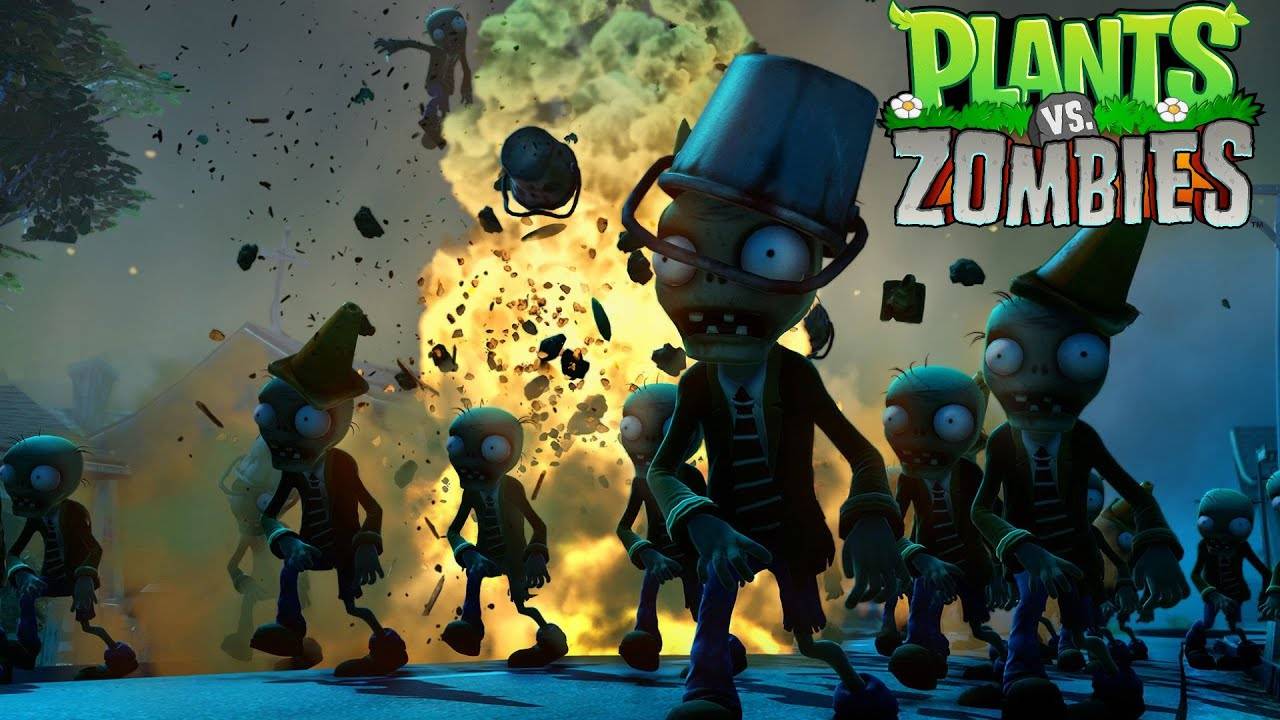 Plants vs Zombies ● Прохождение ч.7 _ Белка и Monster