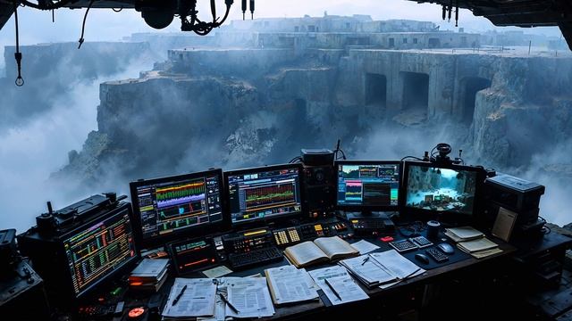 CITADEL DEFCON Alpha  Deep Sci-Fi Outpost Ambience for Sleep, Study & Focus [4K]