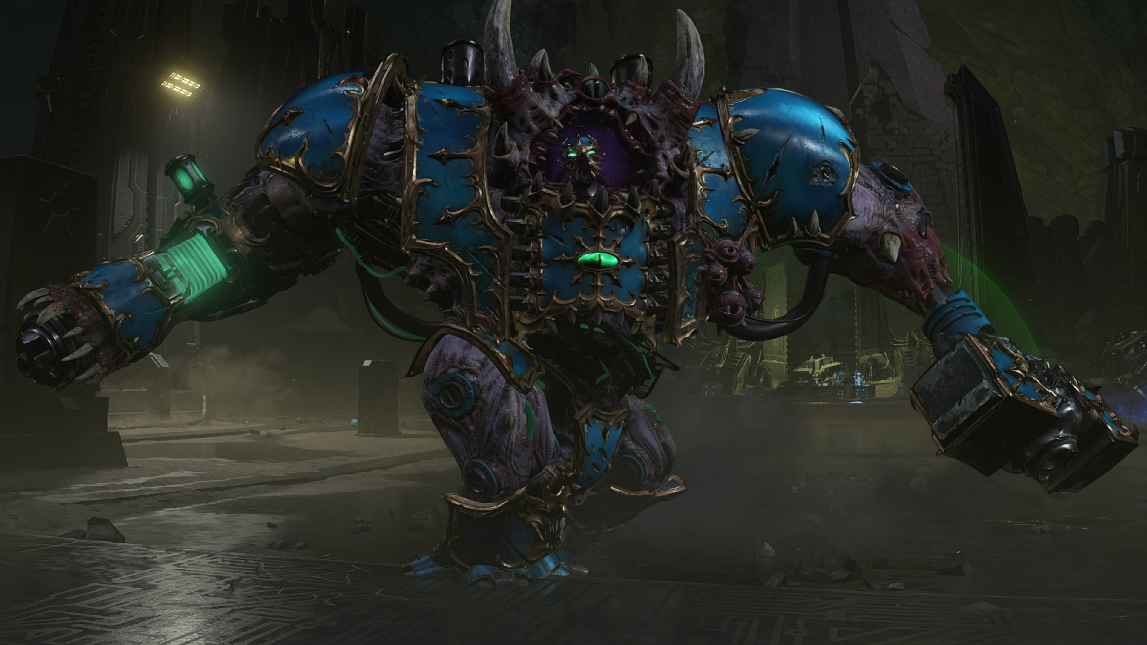 Warhammer 40,000: Space Marine 2. БОЕВАЯ БАРЖА "НЕСОКРУШИМЫЙ". МИССИЯ: СОШЕСТВИЕ РАССВЕТА. ДЕМЕРИУМ.