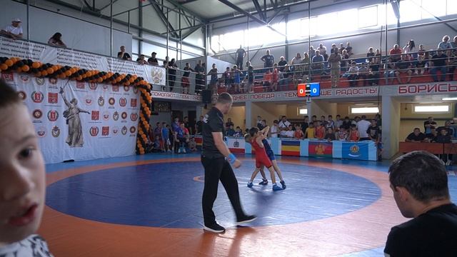 Волгоград 2025г. Младшие Вес 30 кг. Маркаров Сергей (Краснодарский край)-Рожков Егор (Тульская обл.)