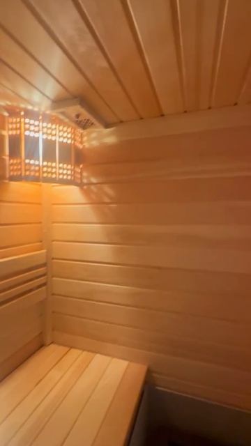 Финская сауна по размерам заказчика!