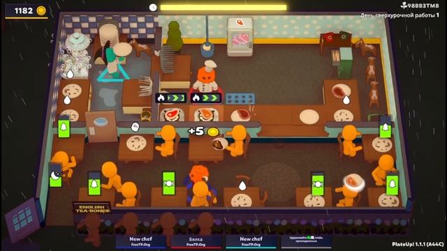 PlateUp ● Прохождение ч.13 _ Белка, Monster и Перчик