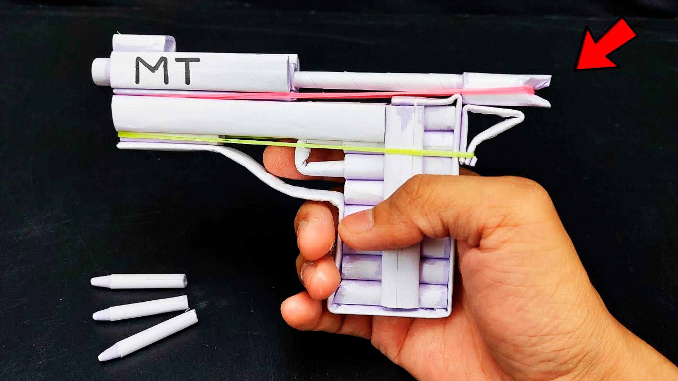Как сделать пистолет из бумаги своими руками — Оригами оружие для детей