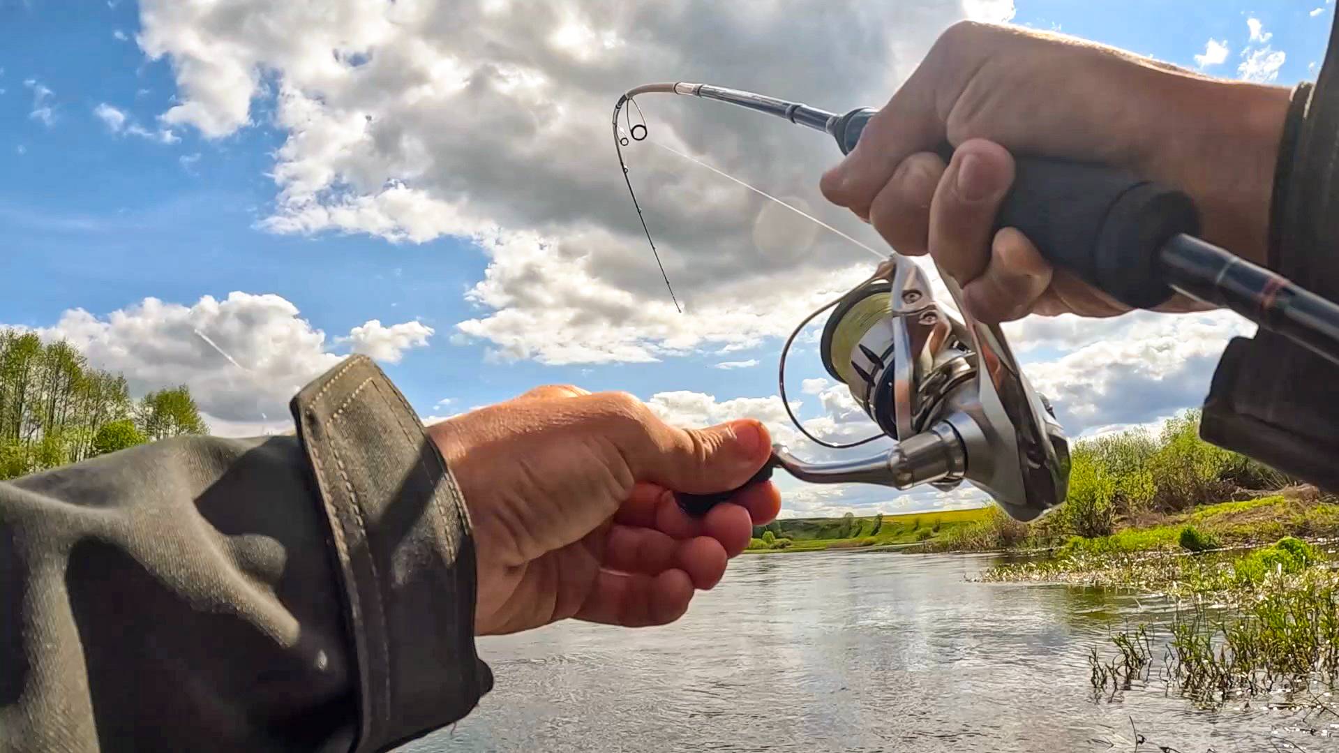 Cпиннинг НА ПРЕДЕЛЕ от БОРЬБЫ с ЭТОЙ РЫБОЙ! не РЫБАЛКА а СКАЗКА на этой реке