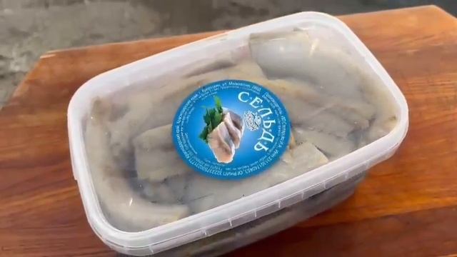 Филе селёдки в масленной заливки