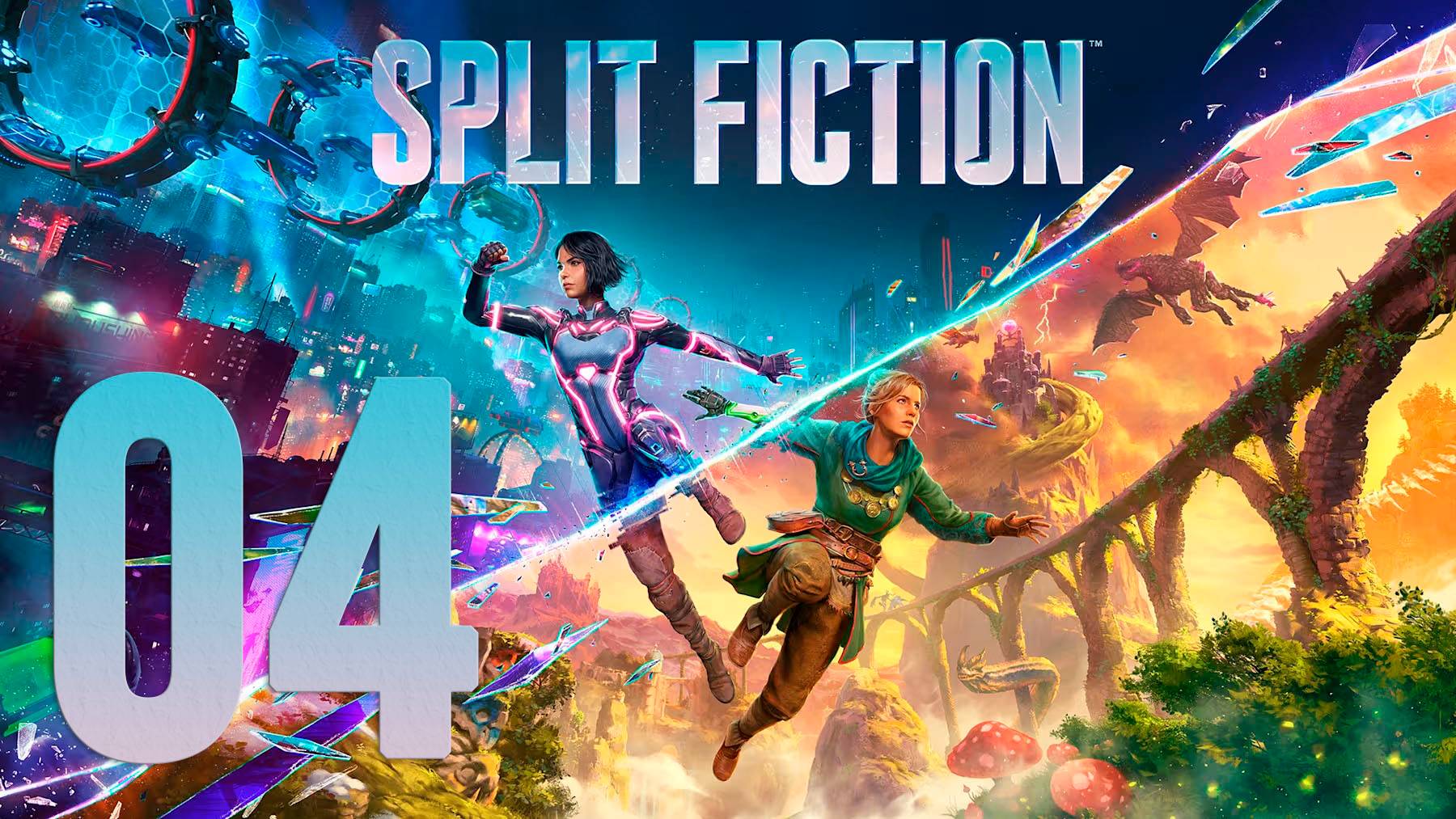 Split Fiction. Серия 04 [Русская озвучка] (Привет, мистер Молот, Сельская жизнь)