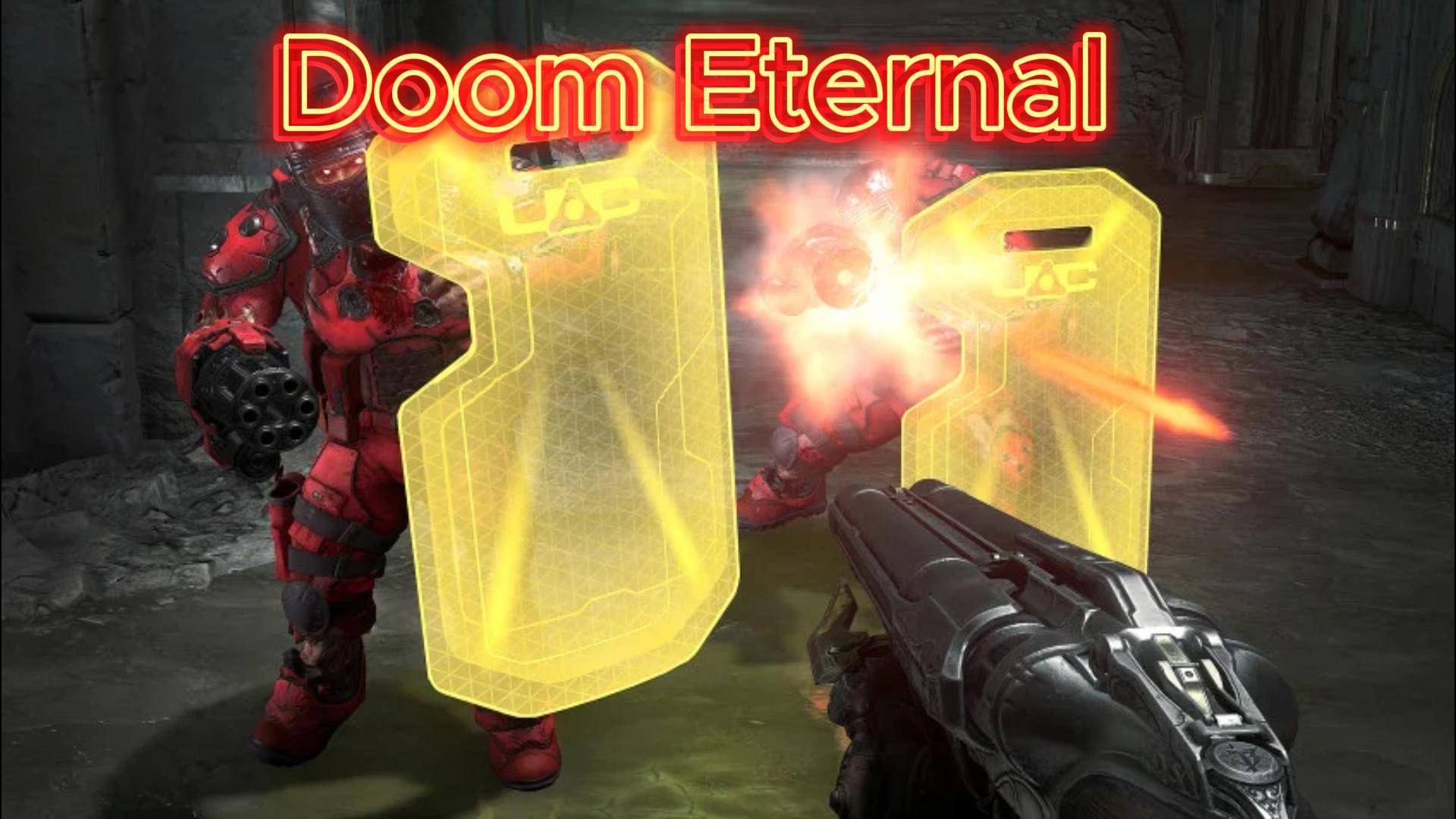 полное прохождение уровня Иммора во 2 части дополнения к Doom Eternal за 12 минут