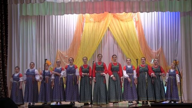 Хороводная «Ой да летел голубь», пгт. Емельяново, Красноярский край