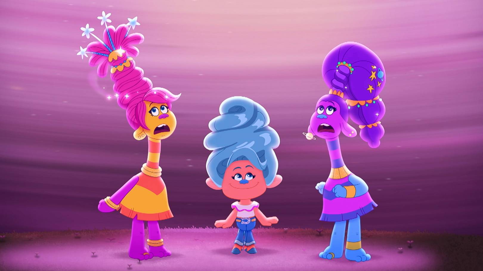 Сериал Тролли: Троллетопия - 1 сезон 11 и 12 серия / Trolls: TrollsTopia