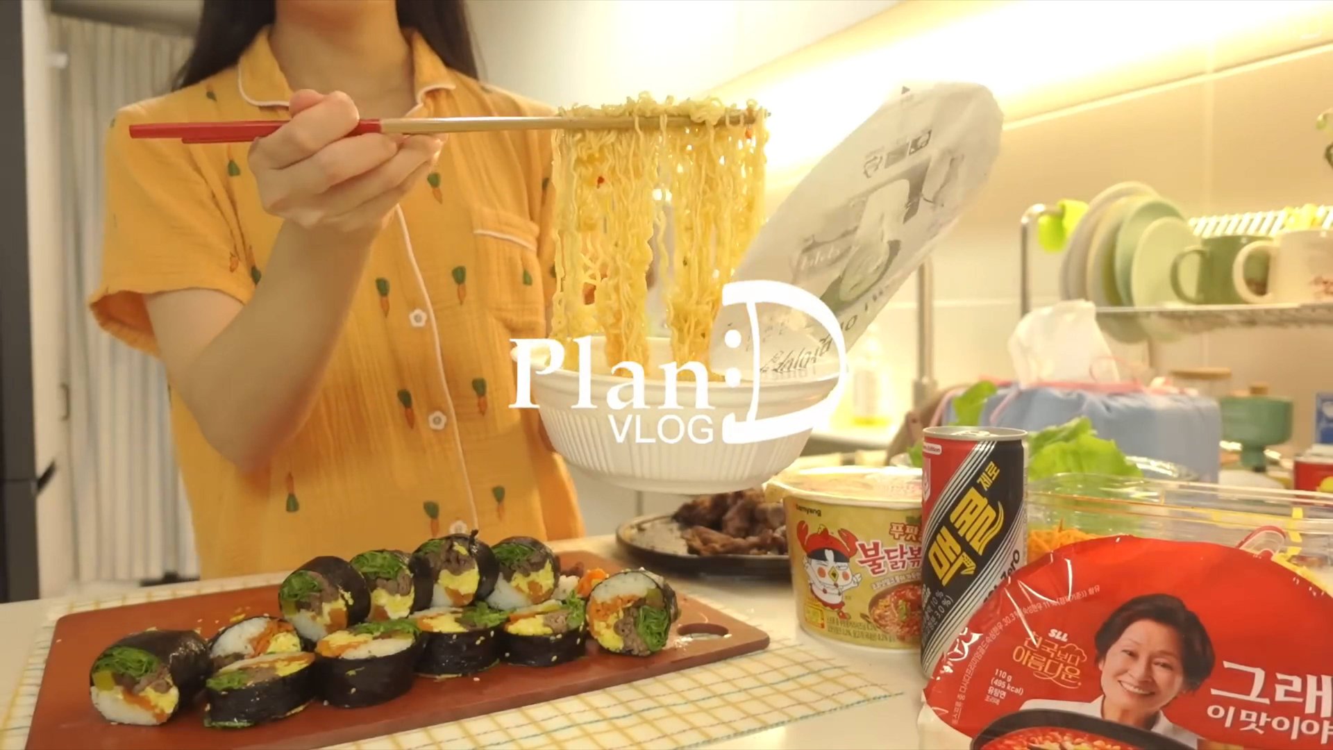 planD Costco Block Cheese Prep, сыр Тонкацу и Соба, находки Сочхона и ночная экскурсия по дворцу Кён