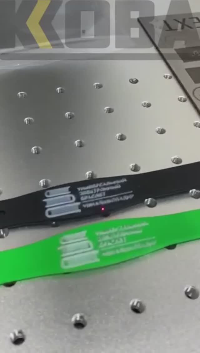 Лазерная маркировка силикона