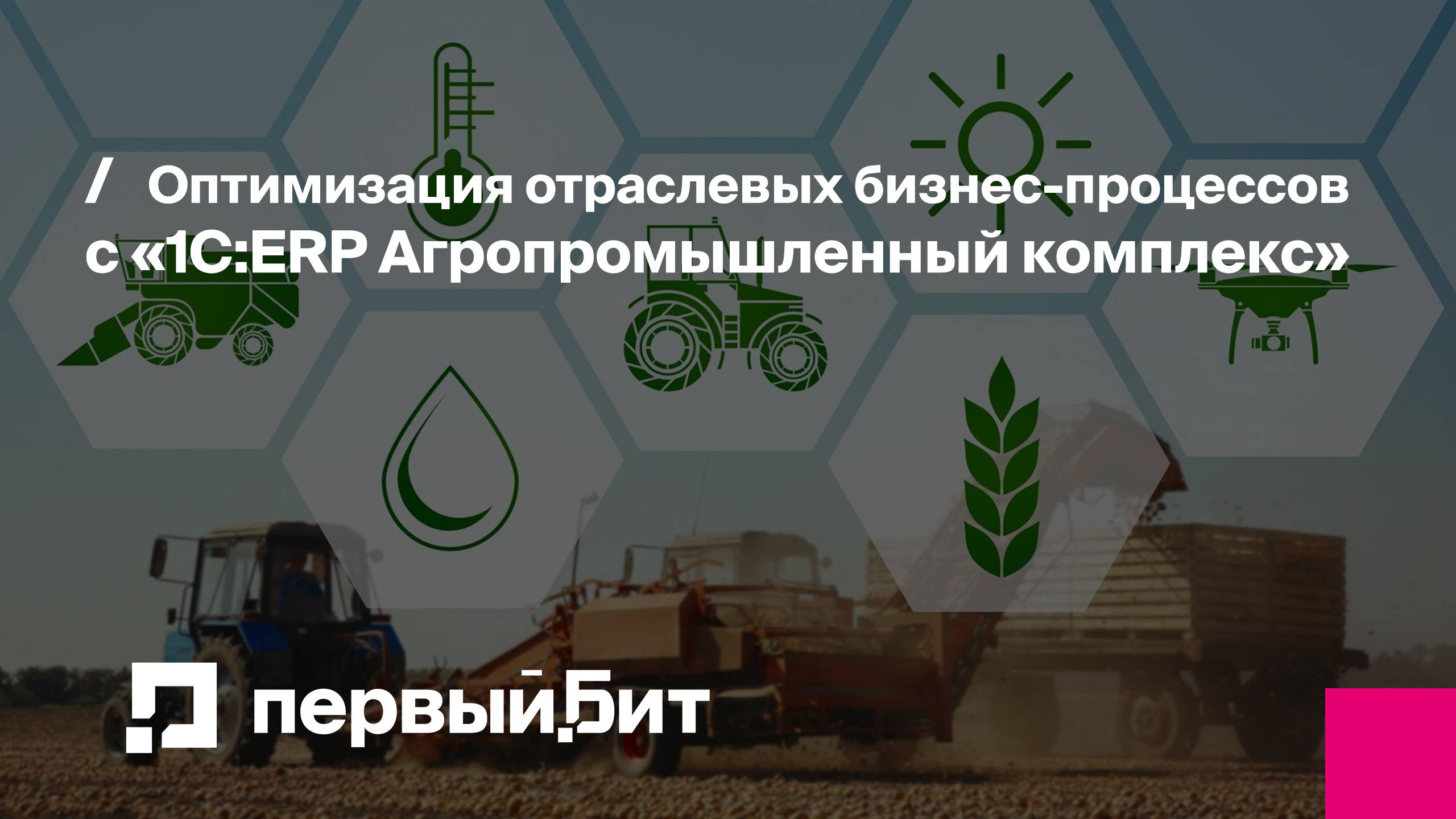 Оптимизация отраслевых бизнес-процессов с «1C:ERP Агропромышленный комплекс» | Первый Бит