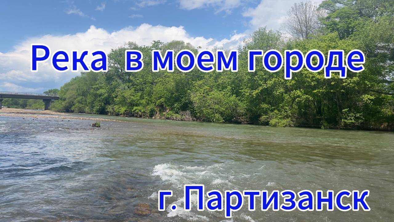 г.Партизанск. Мы эту реку называем Сица. Мой город. Природа роскошная.