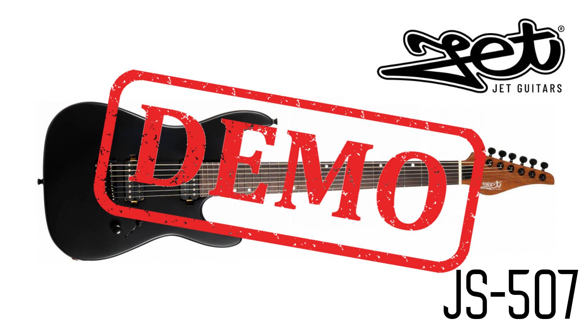 Электрогитара JET JS-507 - краткая демонстрация звучания