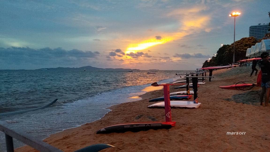 просто берег, набережная, виндсерфинг ч.1 закат