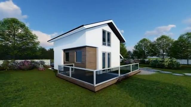 Видеопрезентация Частный жилой дом (3D)