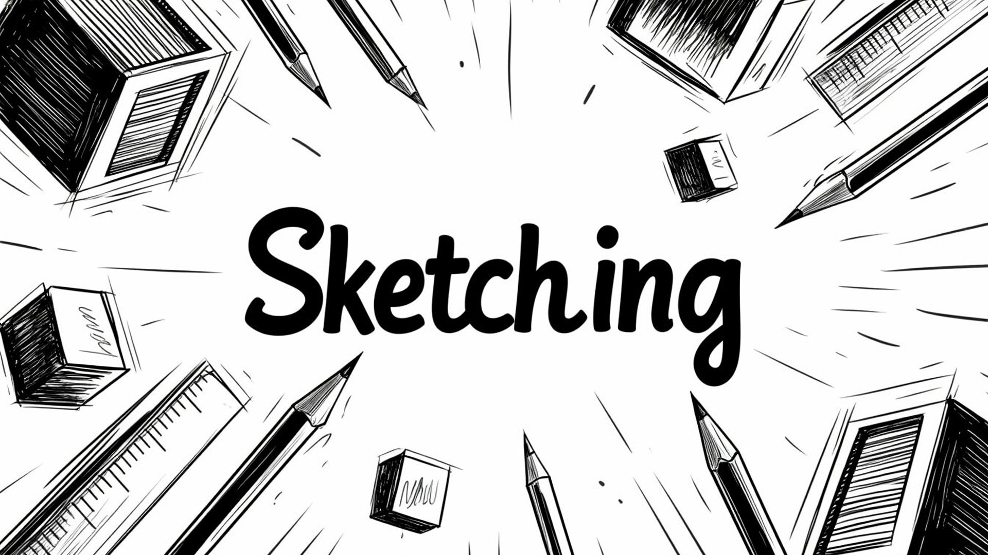 Sketching: от линий к фигурам (Треугольник, квадрат, прямоугольник) | Урок 3