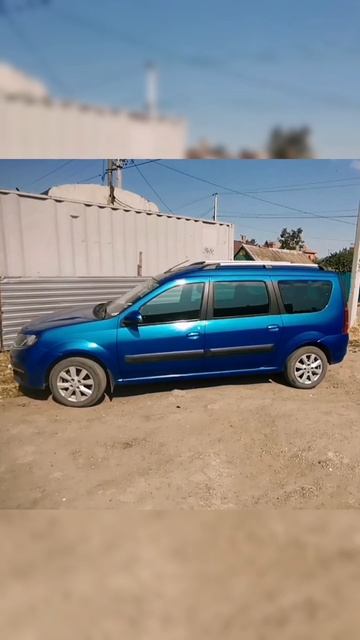 Синий Ларгус очень