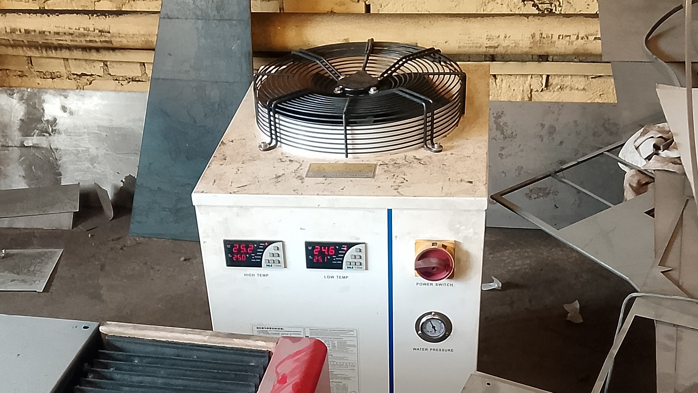 чистка и обратное подключение чиллера