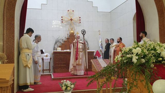 Ассирийцы 🔵⚪🔴 Божественная Литургия в день Святой Троицы .08.06.2025
