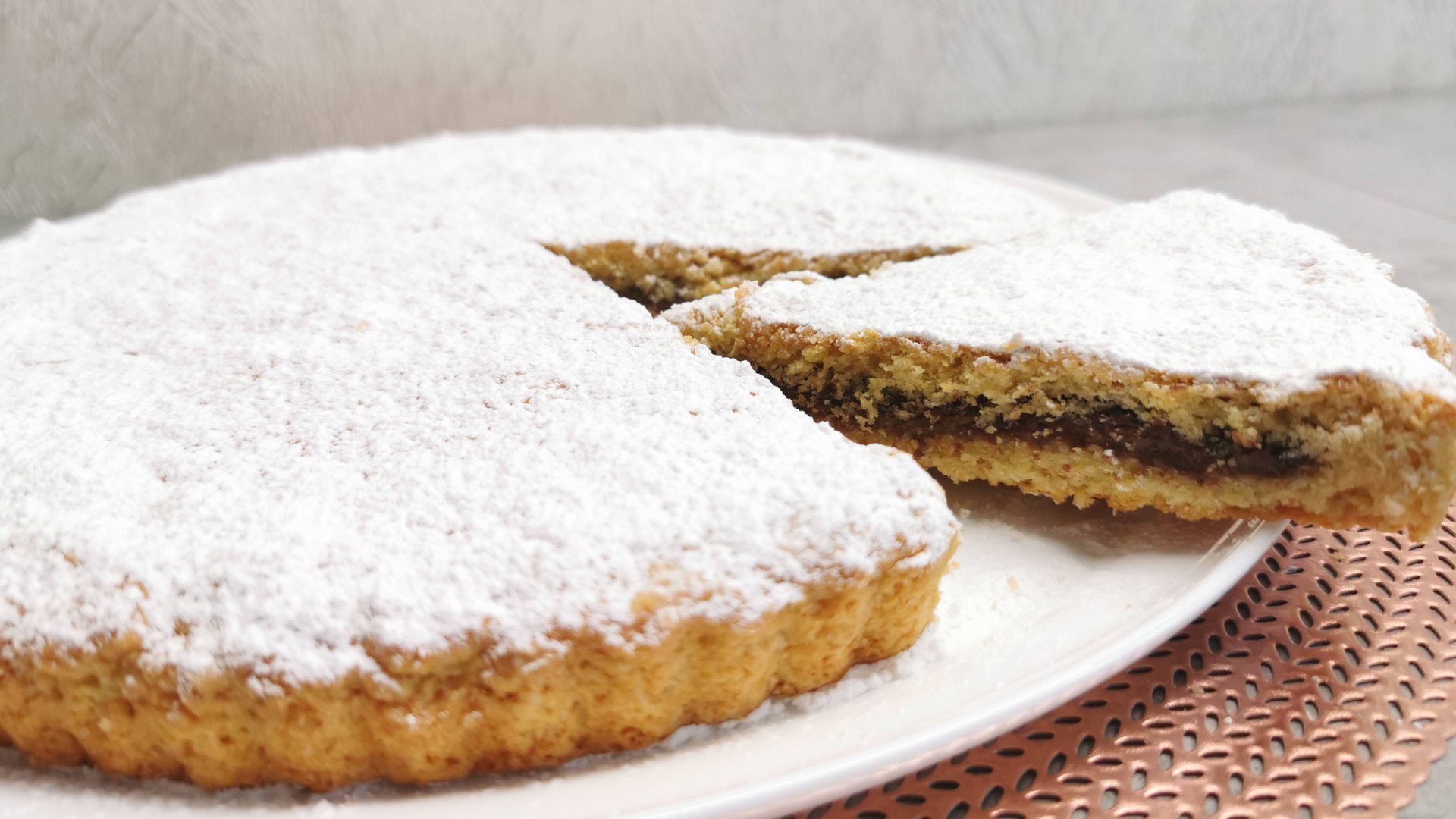 Печенье XXL с шоколадной пастой. Лёгкий и быстрый рецепт.