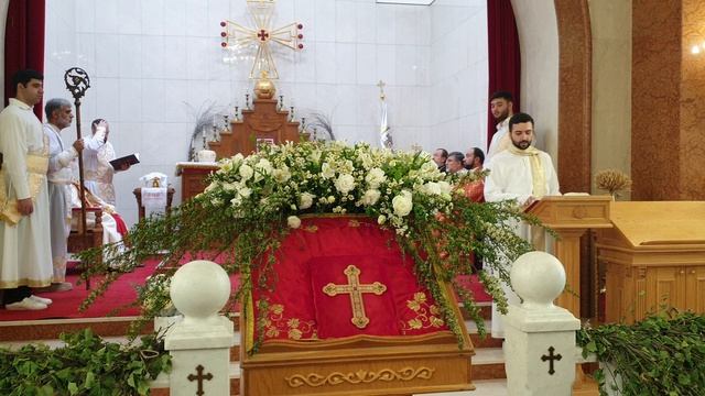 Ассирийцы 🔵⚪🔴 Божественная Литургия в день Святой Троицы в Москве. 08.06.2025