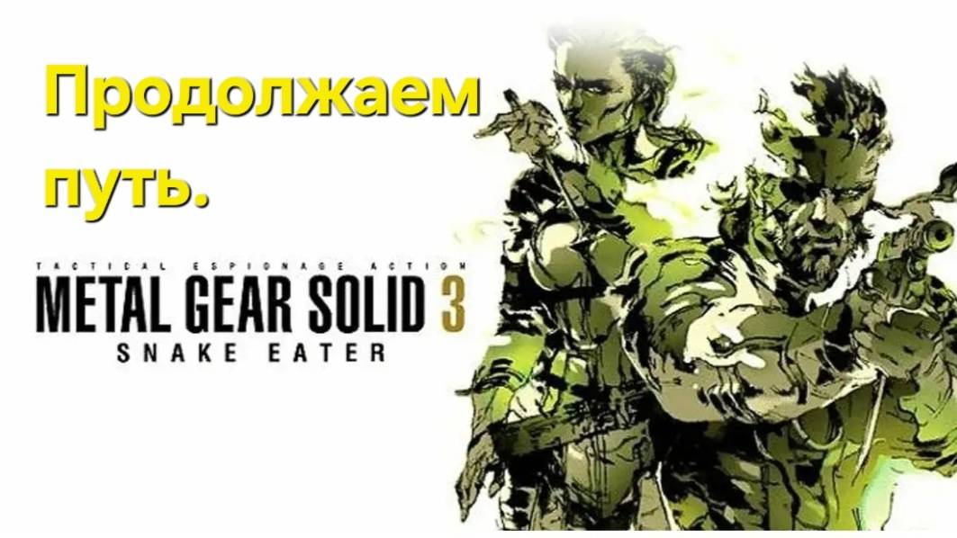 Metal Gear Solid 3: Snake Eater.После зелёного шершня.СТРИМ#2