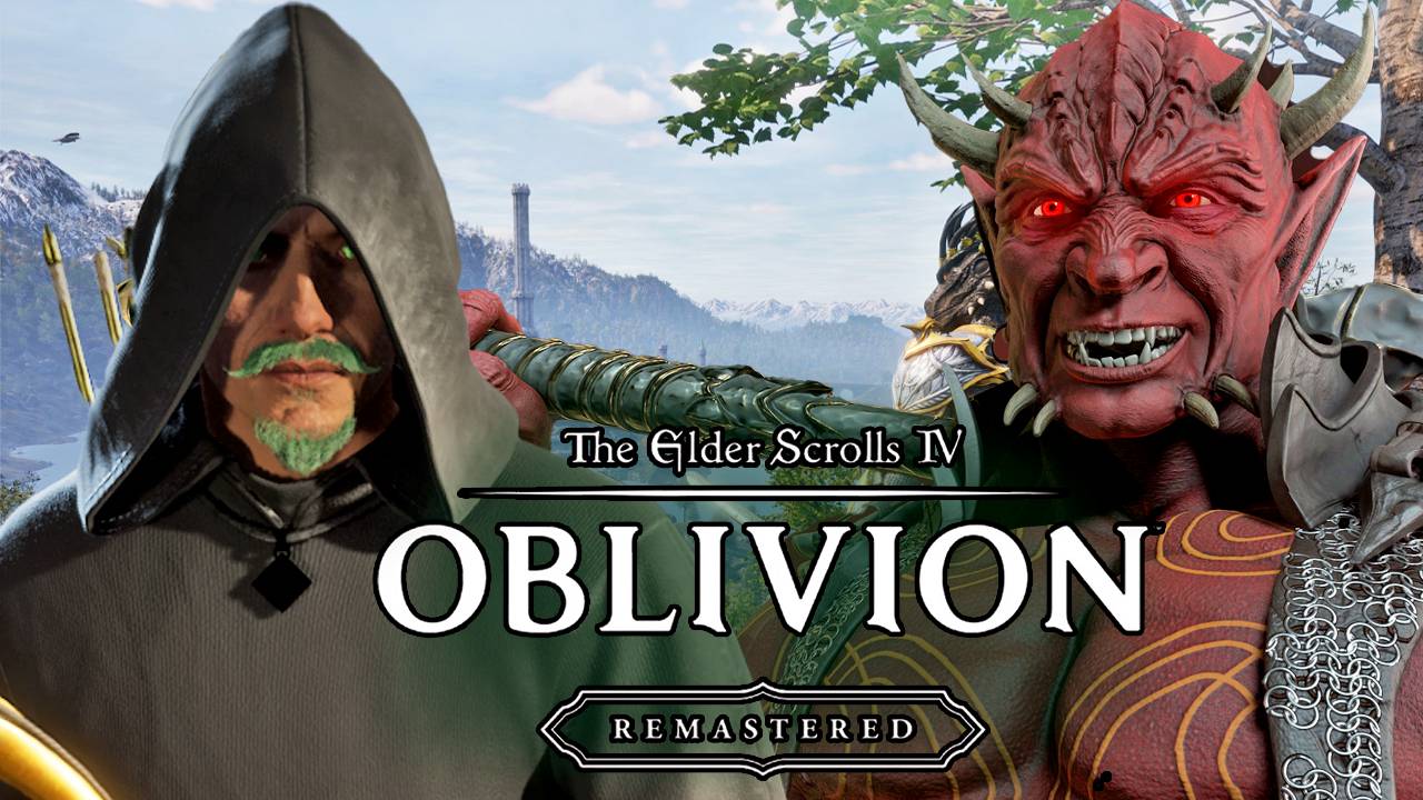 TES IV: Oblivion Remastered: Весь сюжет: Тодд Говард спас Сиродил - нарезка стрим