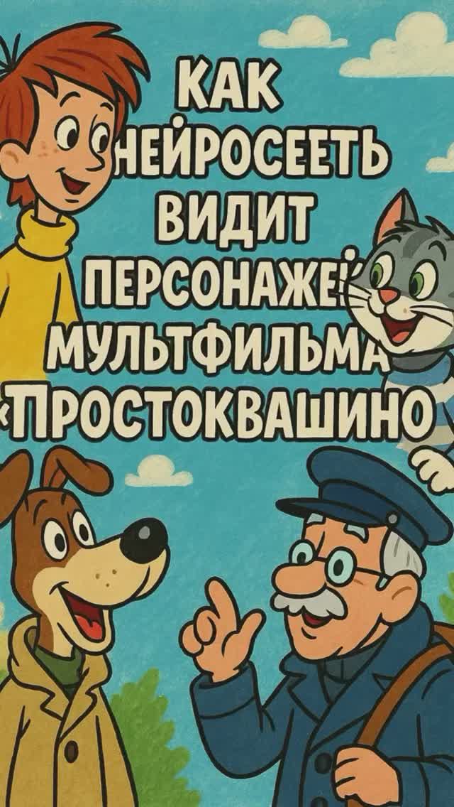 Самый милый тренд. А вы узнали любимых персонажей? #midjourney #нейросети #animation #neuralnetworks