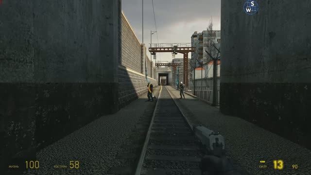 Half-Life 2: Через каналы!!